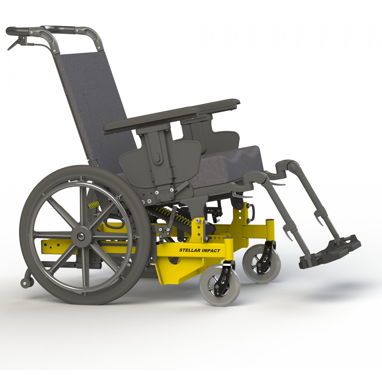 PDG Mobility Stellar Impact Tilt-in-Space Heavy Duty Wheelchair - Recare