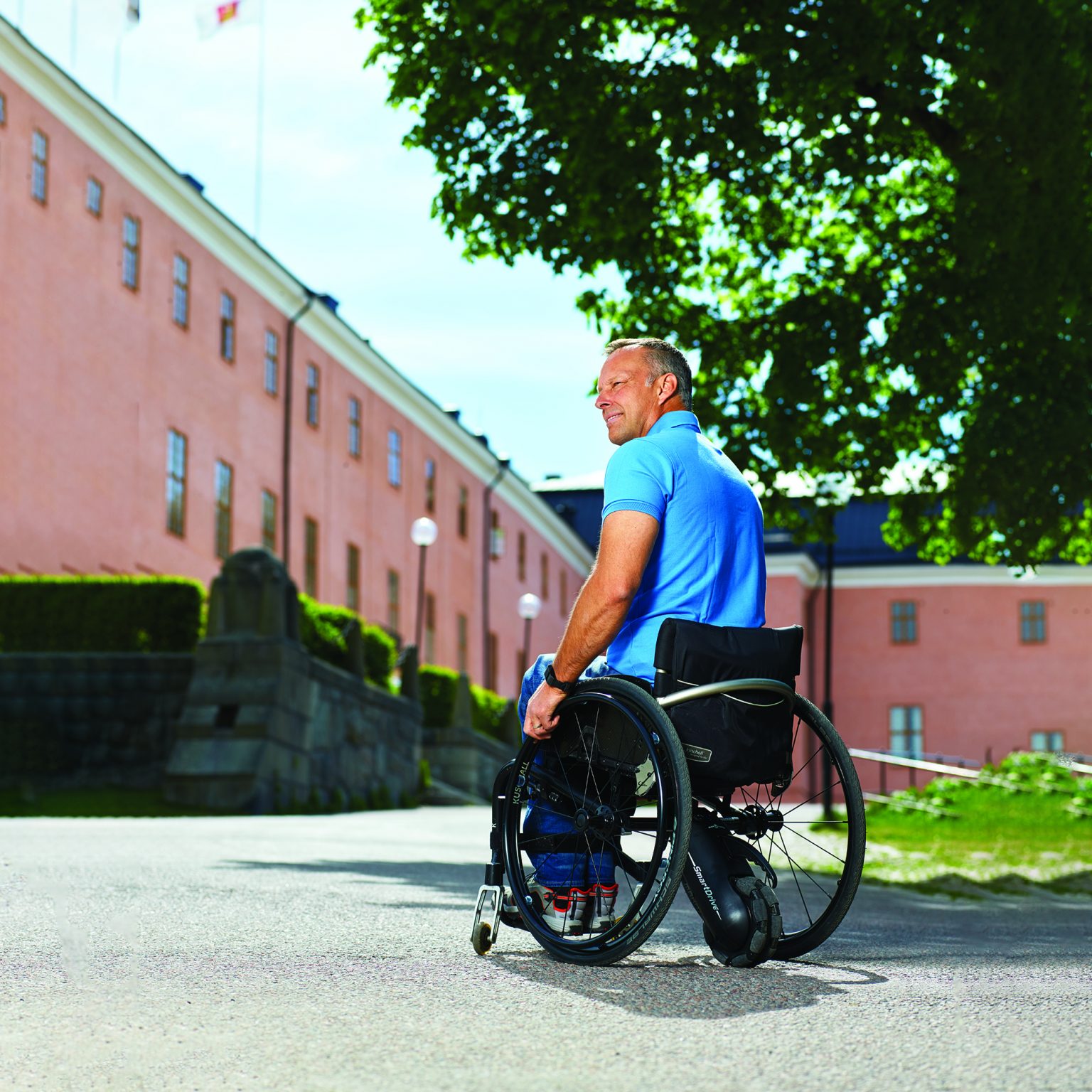 Permobil SmartDrive MX2+ Manual Wheelchair Power Add-On - Recare
