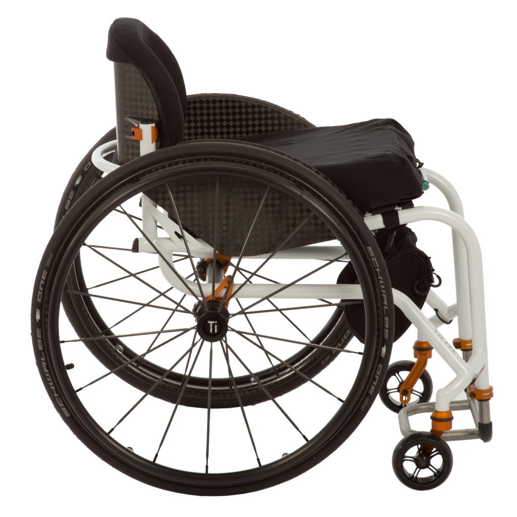 TiLite TR: Ultra-Lightweight Titanium Wheelchair - Recare