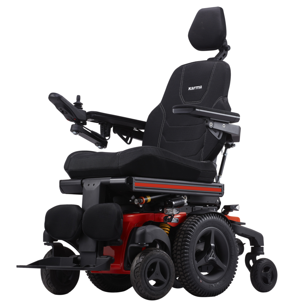Karma MID Lectus Mid-Wheel-Drive Powered Wheelchair - Recare