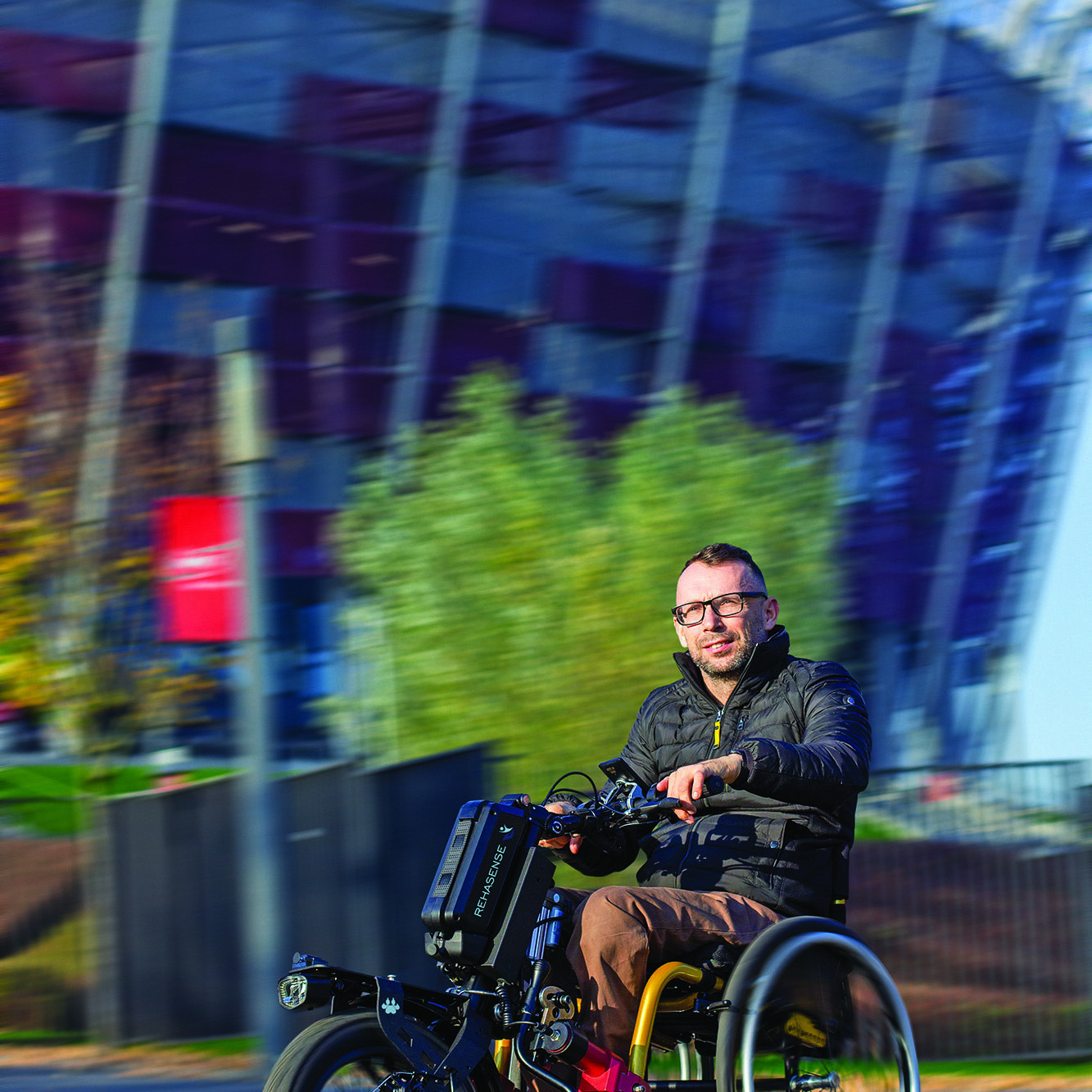 Rehasense PAWS Cruiser Powered Wheelchair Handbike - Recare