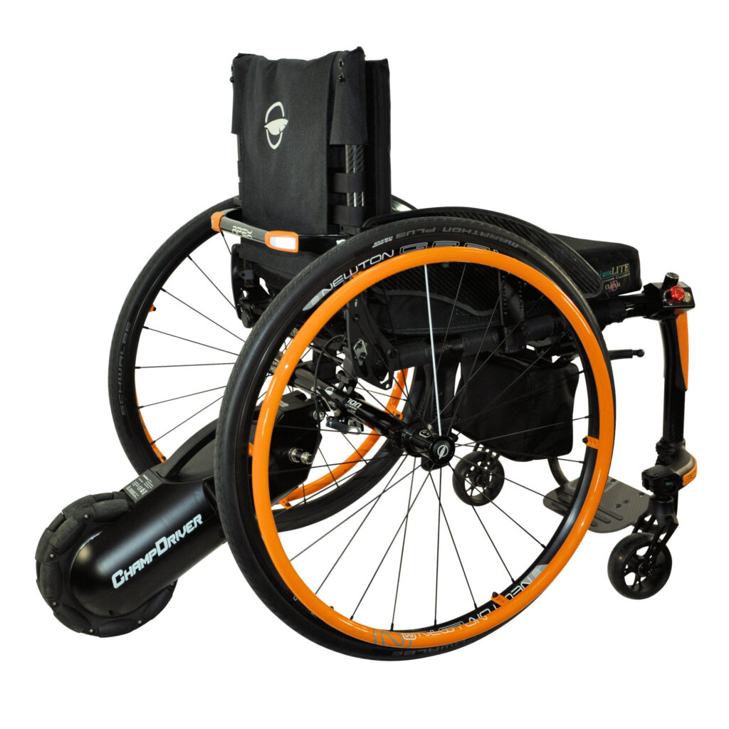 ChampDriver -Removable Power Assist Wheelchair Power Add-On - Recare